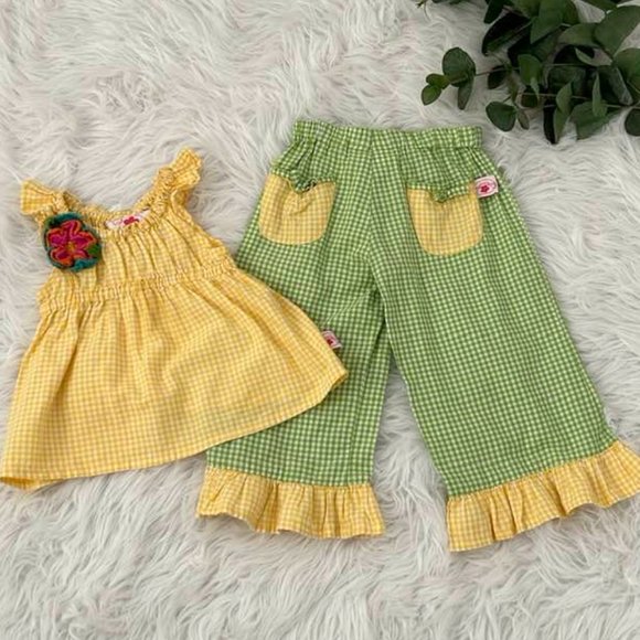 Chatti Patti | Matching Sets | Chatti Patti Girls Gingham Check Spring ...